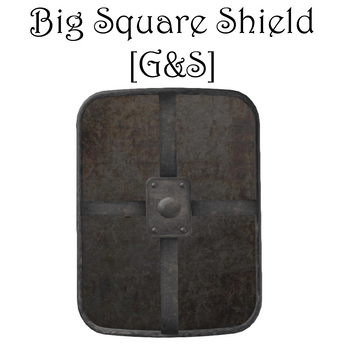 Second Life Marketplace - *Texture* Big Square Shield [G&S] for sale